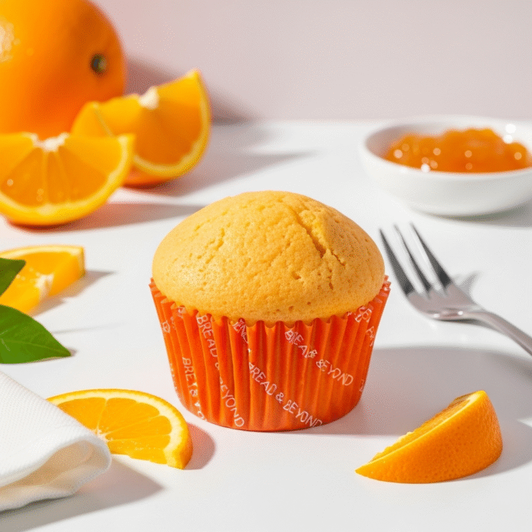 Orange Cupcake - Bread & Beyond